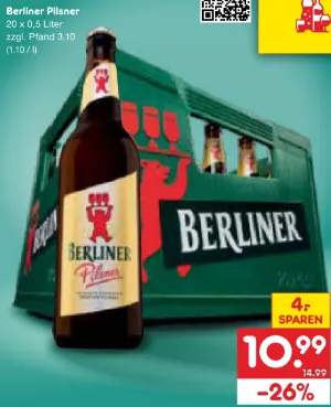 ᐅ Berliner Pilsner Angebote & Aktionen - Juni 2026 - marktguru.de